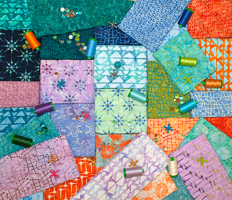 Island Batik Week: Batiks Go Retro by Tammy Silvers – auribuzz